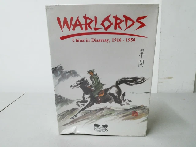 WARLORDS CHINA IN Disarray Panther Games New Factory Sealed $39.99 ...