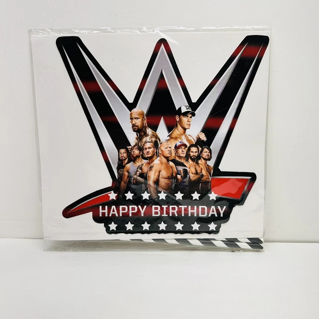 Wwe Happy Birthday Cake Topper Printable - vrogue.co Wwe Happy Birthday Cake Topper Printable - vrogue.co