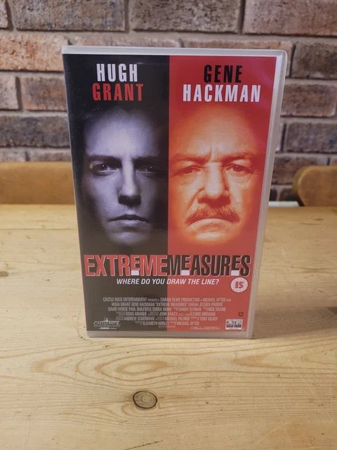 EXTREME MEASURES (VHS) BIG BOX - Denzel Washington + Gene Hackman ...