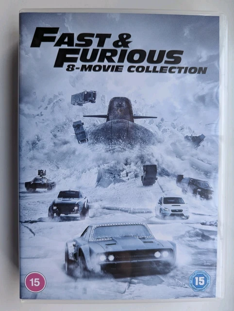FAST & FURIOUS 1-8 - 8-Movie Collection (DVD, 2017, 8-Disc Box Set) £10 ...