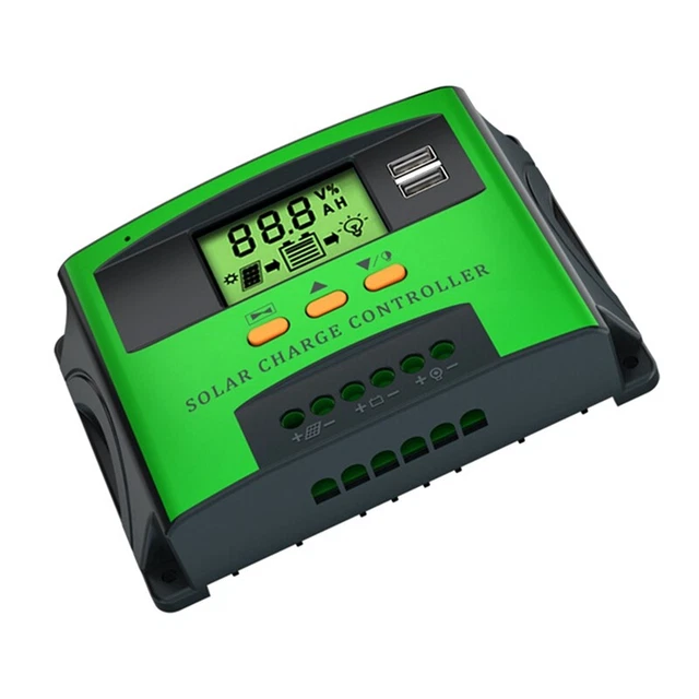 CONTRÔLEUR DE Solaire 30A PWM 12V 24V Adaptation Automatique de la Batteri1572 EUR 22,55 ...