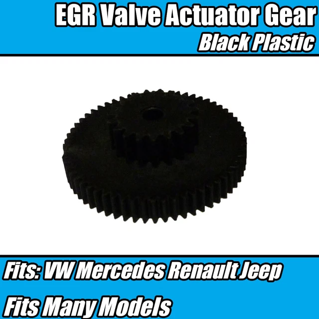 EGR VALVE ACTUATOR Gear Repair Black Plastic 7701060686 For Mercedes VW ...
