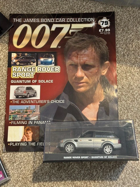 JAMES BOND CAR collection - #79: RANGE ROVER SPORT - (quantum of solace ...