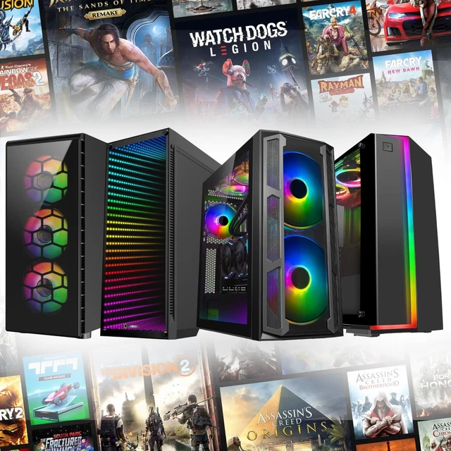 PC DA GIOCO Intel Core i5-12400F 16 GB DDR4 RTX 4060 TI 8 GB 4 TB NVME ...