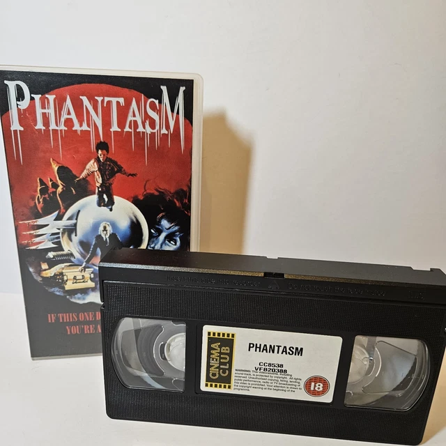 PHANTASM VHS VIDEO 1979 Box Correct 2001 Tested £9.99 - PicClick UK