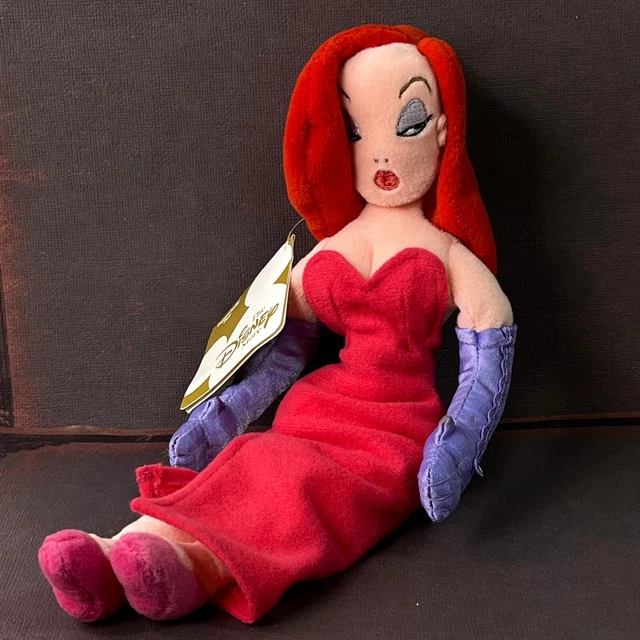 DISNEY STORE WHO Framed Roger Rabbit Jessica Mini Bean Bag Plush W Tag ...