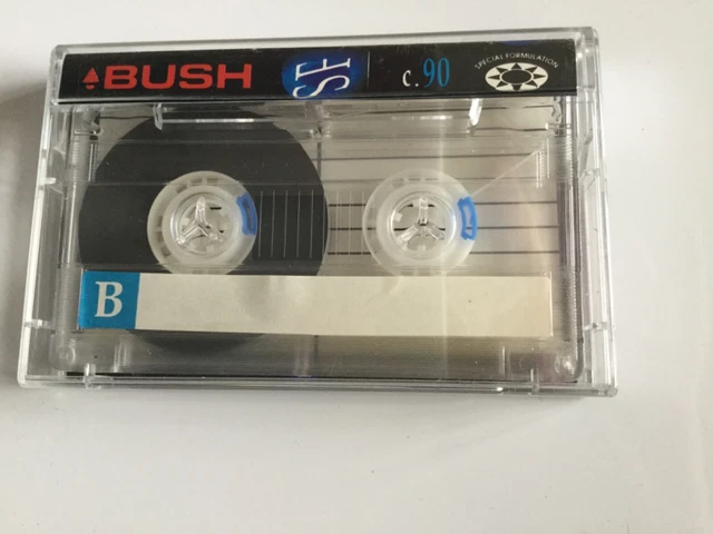 BUSH SF 90 Vintage Blank Audio Cassette 90 Minute Tape Unsealed £3.80 ...