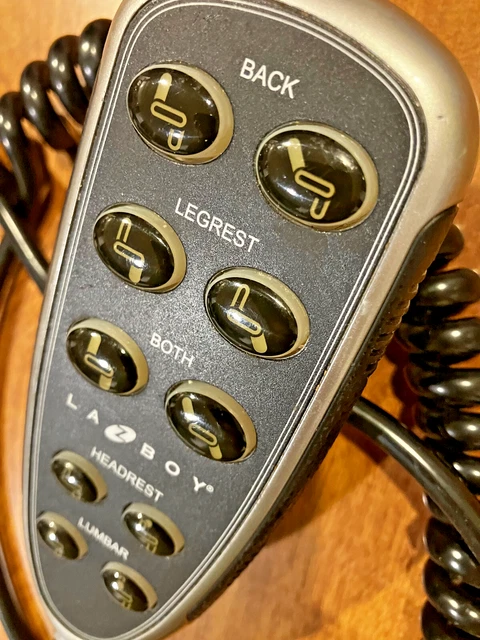 NEW! RECLINER REMOTE Control inSeat 11860U-07 or 11860UT-07 La-Z-Boy 10 ...