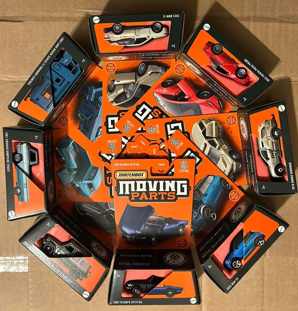 MATCHBOX COLLECTORS, Moving Parts & Superfast Selection 1:64 Die Cast ...