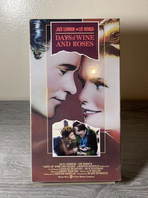 DAYS OF WINE and Roses (VHS, 1990) Brand New Sealed Jack Lemmon, Lee ...