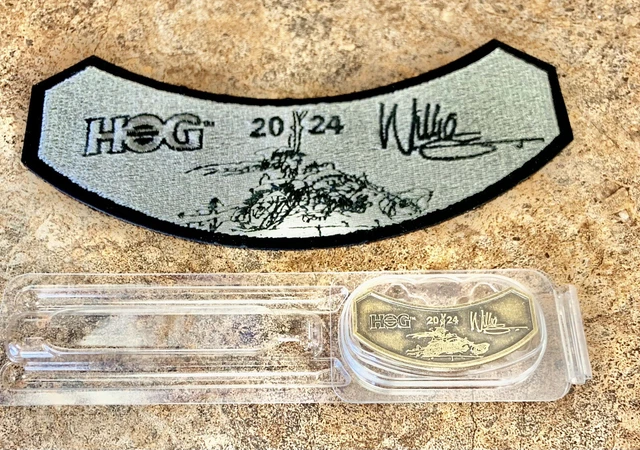 NEW 2024 HARLEY Davidson Motorcycle Owners Group Willie G HOG Pin and ...