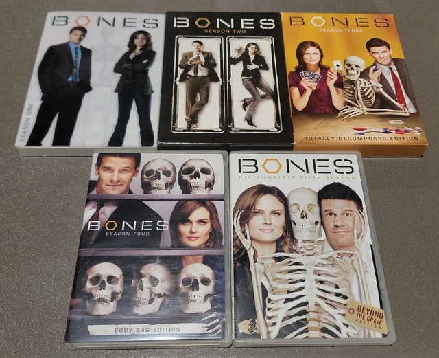 BONES COMPLETE SEASONS 1-5 (DVD) Emily Deschanel David Boreanaz EUR 33 ...