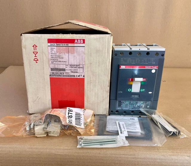 ABB SACE TMAX T5 N 400 Disjoncteur 3 Pôles 250 Ampères 1SDA081560R1 #NEW EUR 455,86 - PicClick FR