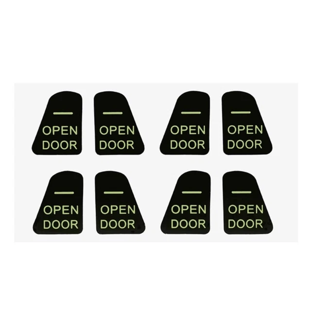GLOW DOOR GUIDE Sticker Night Light Door Marker for Improved Space ...
