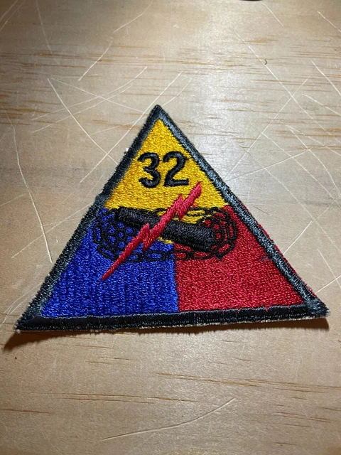 COLD WAR/VIETNAM/1970S? US ARMY PATCH-32nd ARMORED DIVISION-ORIGINAL VARIANT! $4.90 - PicClick AU
