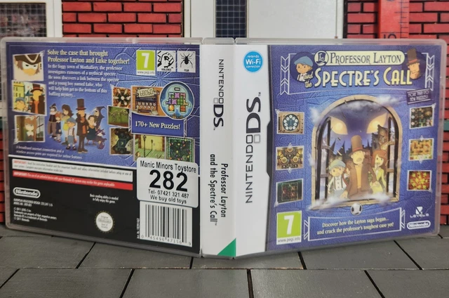 NINTENDO DS CONSOLE Game - Professor Layton - Spectres Call - #282 £6. ...