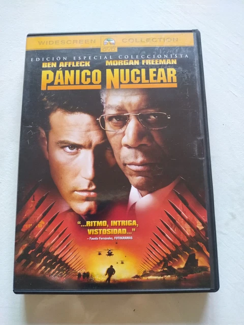 PANIC NUCLÉAIRE BEN Affleck Morgan Freeman - DVD Espagnol Anglais ...