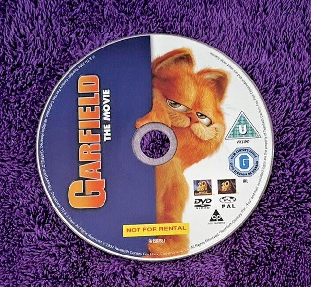 GARFIELD THE MOVIE - DVD Disc Only - Bill Murray 2004 - Free UK P&P £2. ...