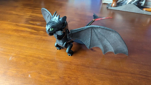 HOW TO TRAIN Your Dragon Toothless 9” Action Figure 2018 Spinmaster ...