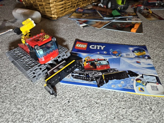 LEGO CITY SNOW Groomer Building Set 60222 Complete With Figures ...