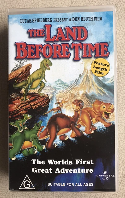 THE LAND BEFORE Time 1988 VHS PAL £10.27 - PicClick UK