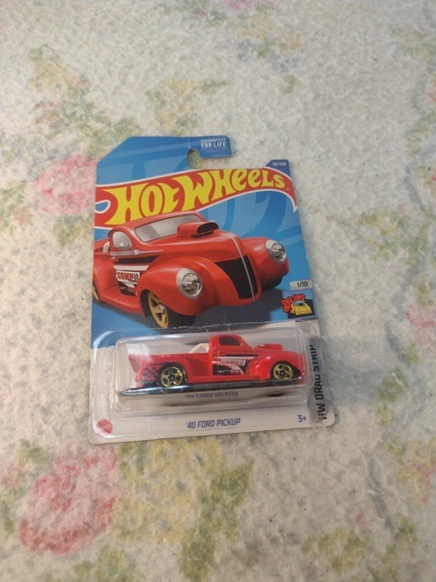 2022 HOT WHEELS '40 Ford Pickup Drag Strip Red #181(D18) $10.00 - PicClick