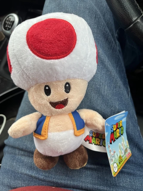 TOAD OFFICIAL PLUSH Simba Toys 20cm Super Mario Luigi Mario Soft Toy ...
