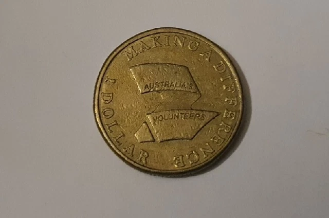 2003 AUSTRALIA'S VOLUNTEERS Making a Difference $1 Dollar Coin $4.00 ...