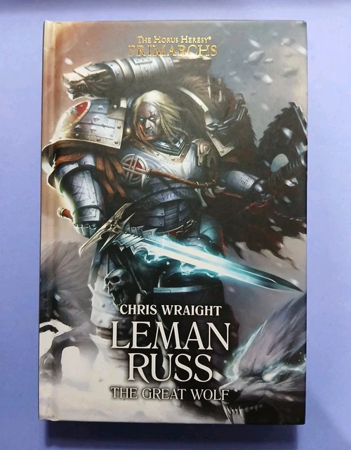 GW WARHAMMER 40K Horus Heresy Primarchs, Leman Russ The Great Wolf ...