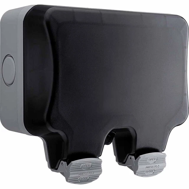 BG 13A IP66 Weatherproof Outdoor Switched Double Socket WiFi Range ...