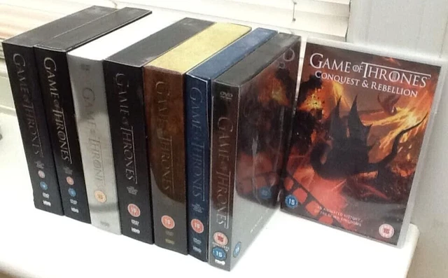 GAME OF THRONES : Complete TV Seasons 1 to 7 DVD Box Sets + Conquest ...