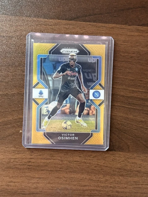 2022-23 PANINI CHRONICLES Soccer Víctor Osimhen Gold Prizm /10 First ...