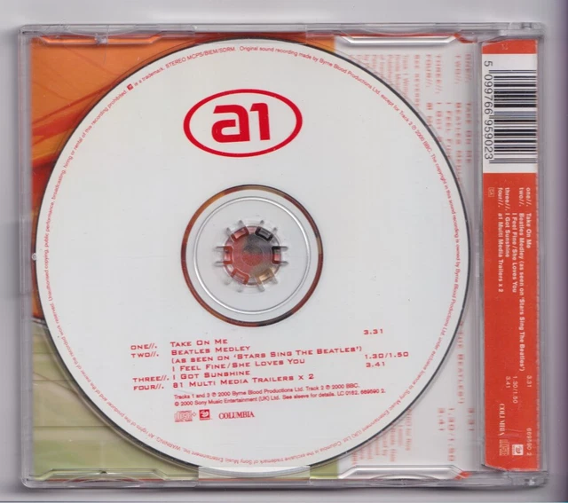 (KZ198) A1, TAKE On Me - 2000 CD £4.49 - PicClick UK
