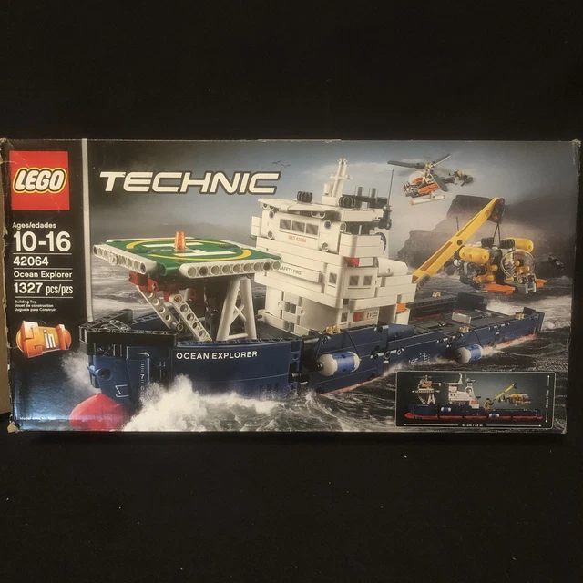LEGO TECHNIC OCEAN Explorer Ship (42064) - NEW 1327 Pieces Retired ...