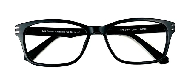 SPECSAVERS EYEGLASSES BLACK RECTANGLE glasses frame MOD: VADIM 32524413 ...