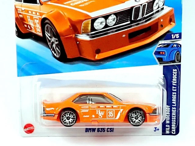 2025 HOT WHEELS / No. 185 BMW 635 CSi (Orange) / WILD WIDEBODY. $3.95 ...