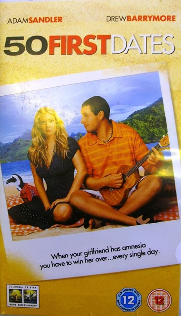 50 FIRST DATES [VHS] [VHS Tape] £11.45 - PicClick UK