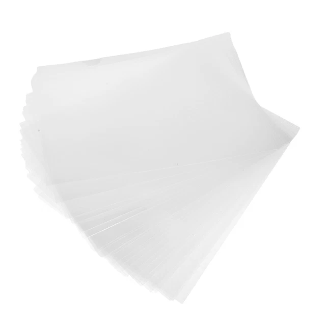 24 PCS BINDER Paper Protector Clear Plastic Folders for Documents $40. ...