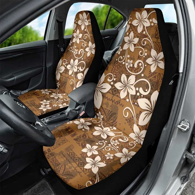 NEW ZEALAND AOTEAROA Car Seat Cover Maori Harakeke Weaving Pattern Red ...