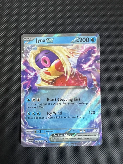 POKÉMON TCG JYNX ex Scarlet & Violet-151 124/165 Holo Double Rare EUR 4,61 - PicClick IT