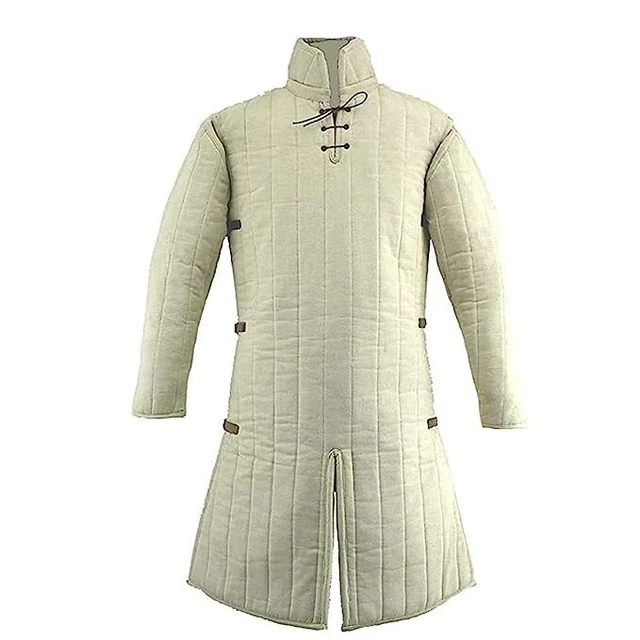 THICK PADDED MEDIEVAL armor armour Brigandine Gambeson ,Aketon Jacket ...