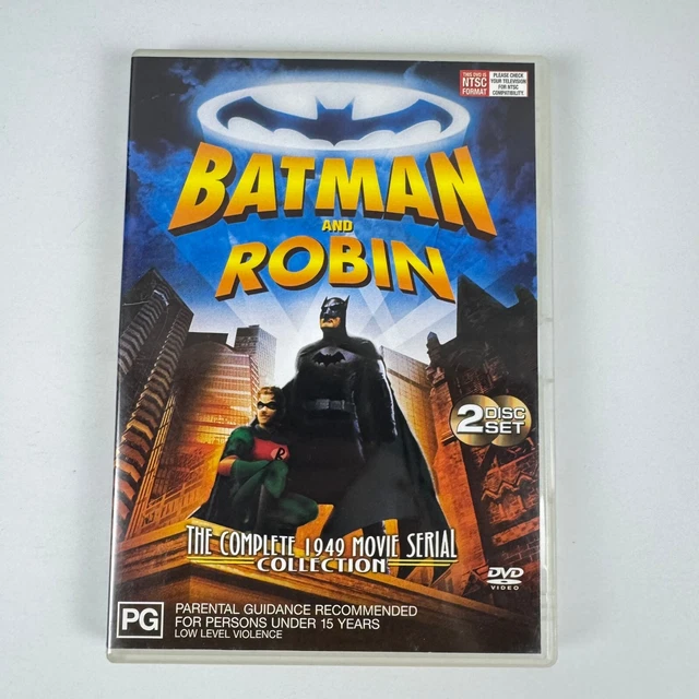 BATMAN AND ROBIN - The Complete 1949 Movie Serial Collection (DVD 1949) Region 4 $11.75 ...