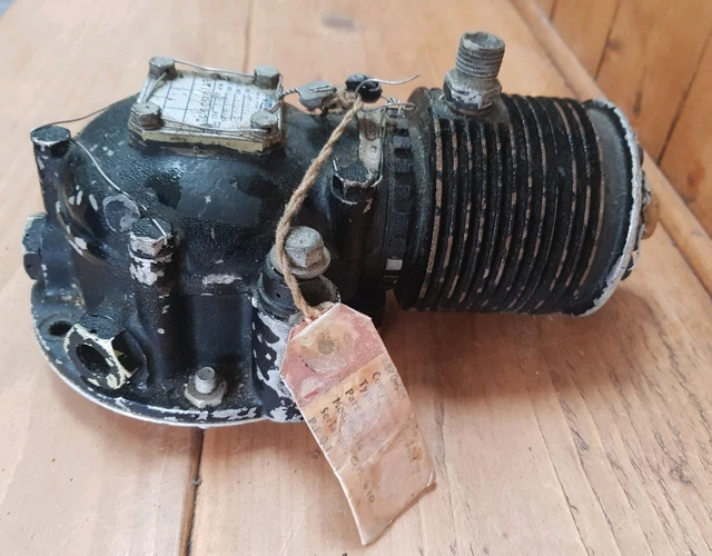 WW2 RAF SPITFIRE Hurricane Air Compressor with original tag *Hymatic* £ ...