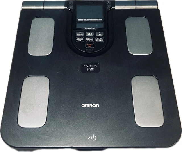 OMRON HBF-516 FULL Body Composition Monitor & Scale 7 Fitness ...