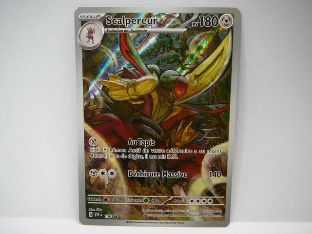 CARTE POKEMON SCALPEREUR 130 PROMO HOLO EV6.5 Ecarlate et Violet SVP FR NEUF EUR 4,00 - PicClick FR