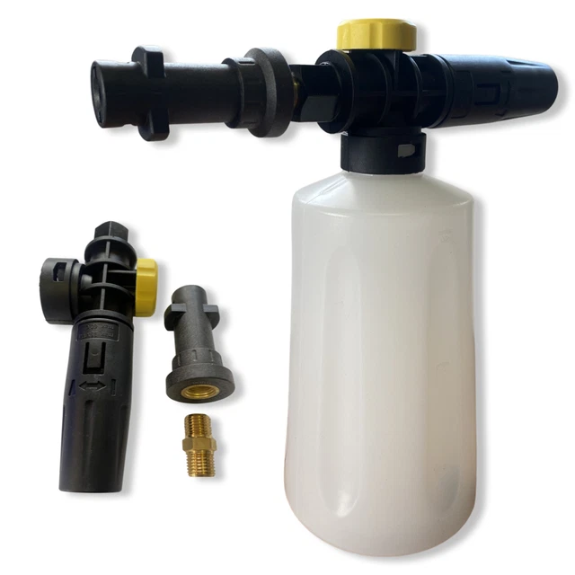 SCHAUMLANZE SCHAUMKANONE HAUTE-PRESSION Bec Foam Lance Pistolet pour ...