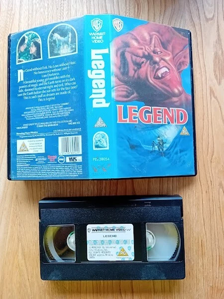 'LEGEND' RIDLEY SCOTT Warner Bros VHS Tom Cruise EUR 11,53 - PicClick FR