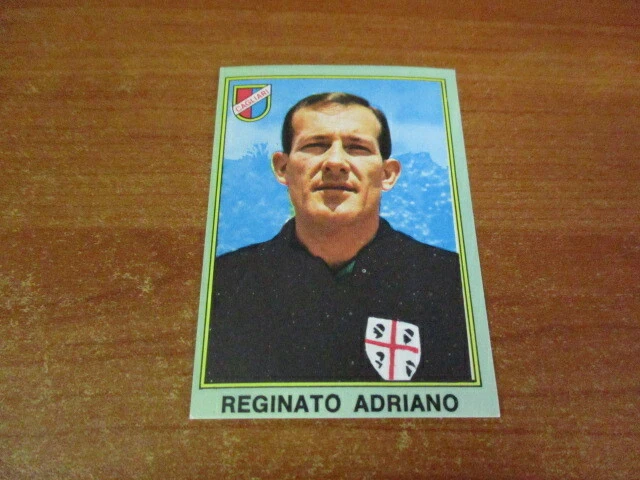 FIGURINA CALCIATORI REGINATO ADRIANO - CAGLIARI Ed. MIRA 1968/69 ...