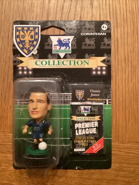 VINTAGE ORIGINAL CORINTHIAN Football Figure 1995 Wimbledon Vinnie Jones ...