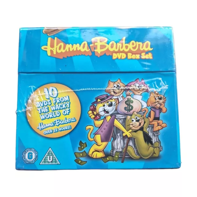 Hanna Barbera 10 Dvd Box Set Cartoon Collection Region 2 Wacky Races